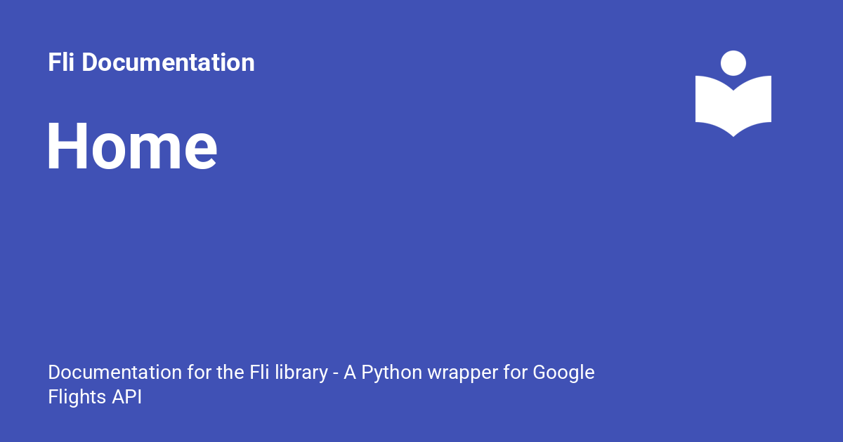 Fli Documentation